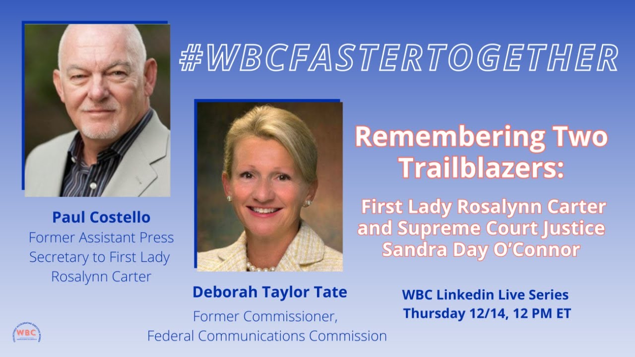 Remembering Two Trailblazers: First Lady Rosalynn Carter and Justice ...