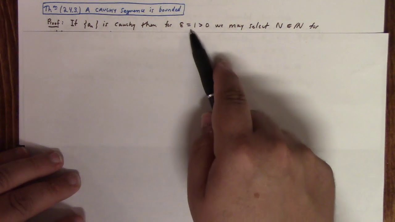 Lecture 12: Bolzano Weierstrass Theorem - YouTube