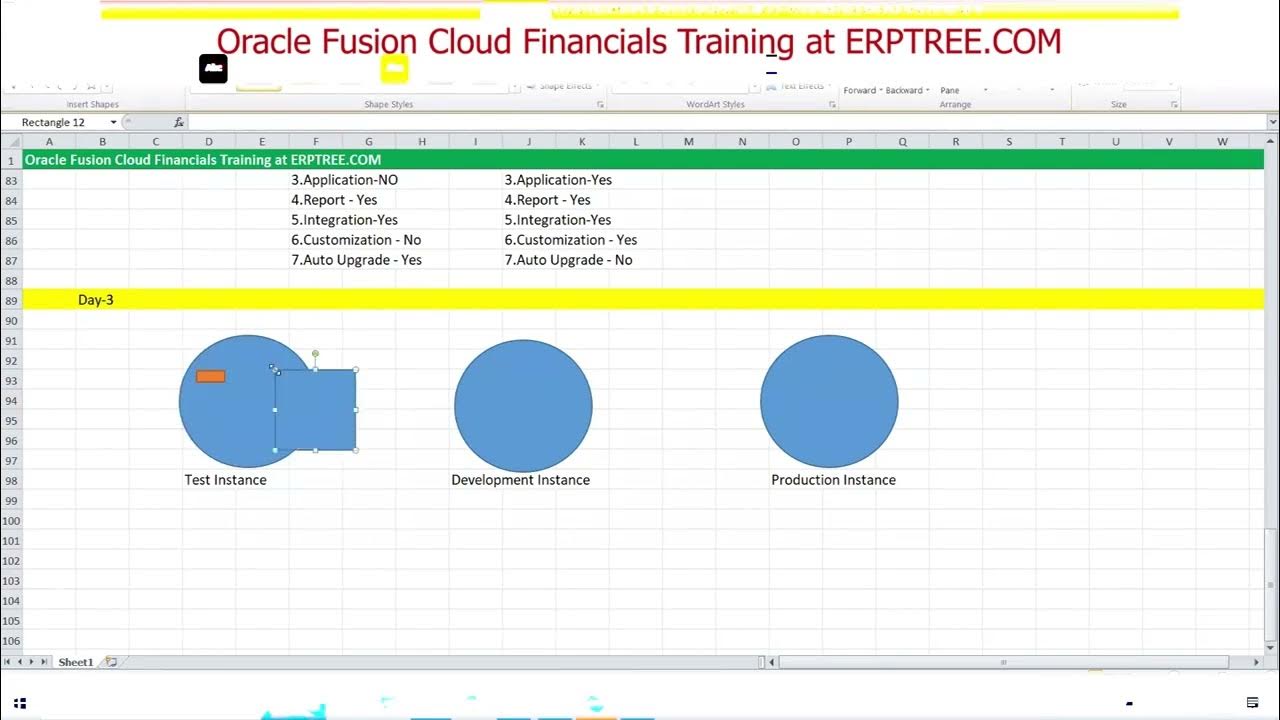 Oracle Fusion Financials Training | Instance Type and Implementation User | 3rd Session - YouTube