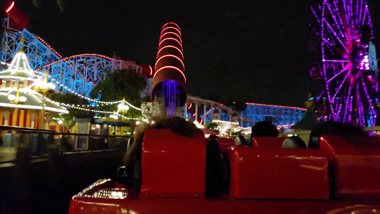 Incredicoaster At Night - YouTube