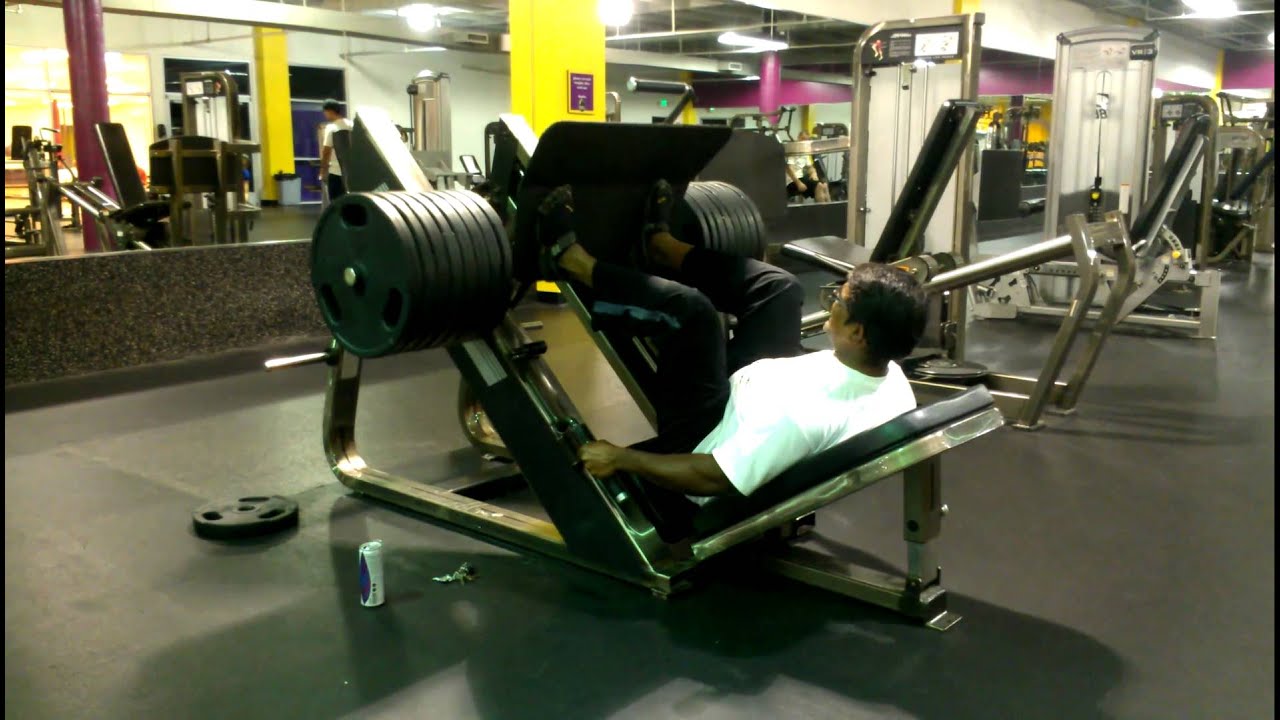 Leg press 720 - YouTube