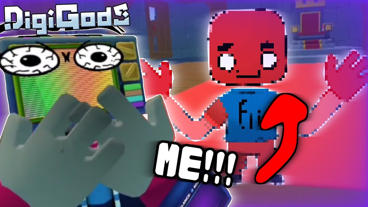 THEY ADDED ME TO THE GAME!! | Digi Gods VR | RandomFlickers - YouTube