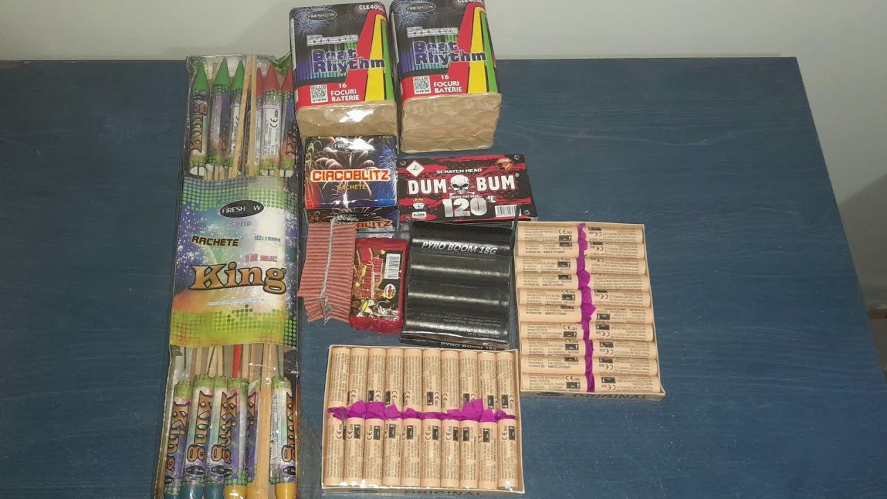 Colectie de petarde si artificii 2023-2024 Vuurwerk Collection #3 - YouTube