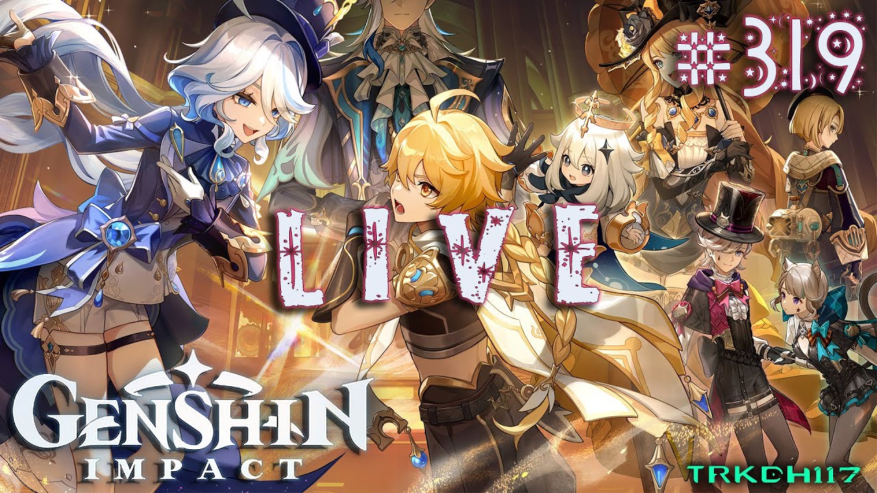 Fontaine Exploration and Quests! Genshin Impact LIVE Stream | Gameplay ...