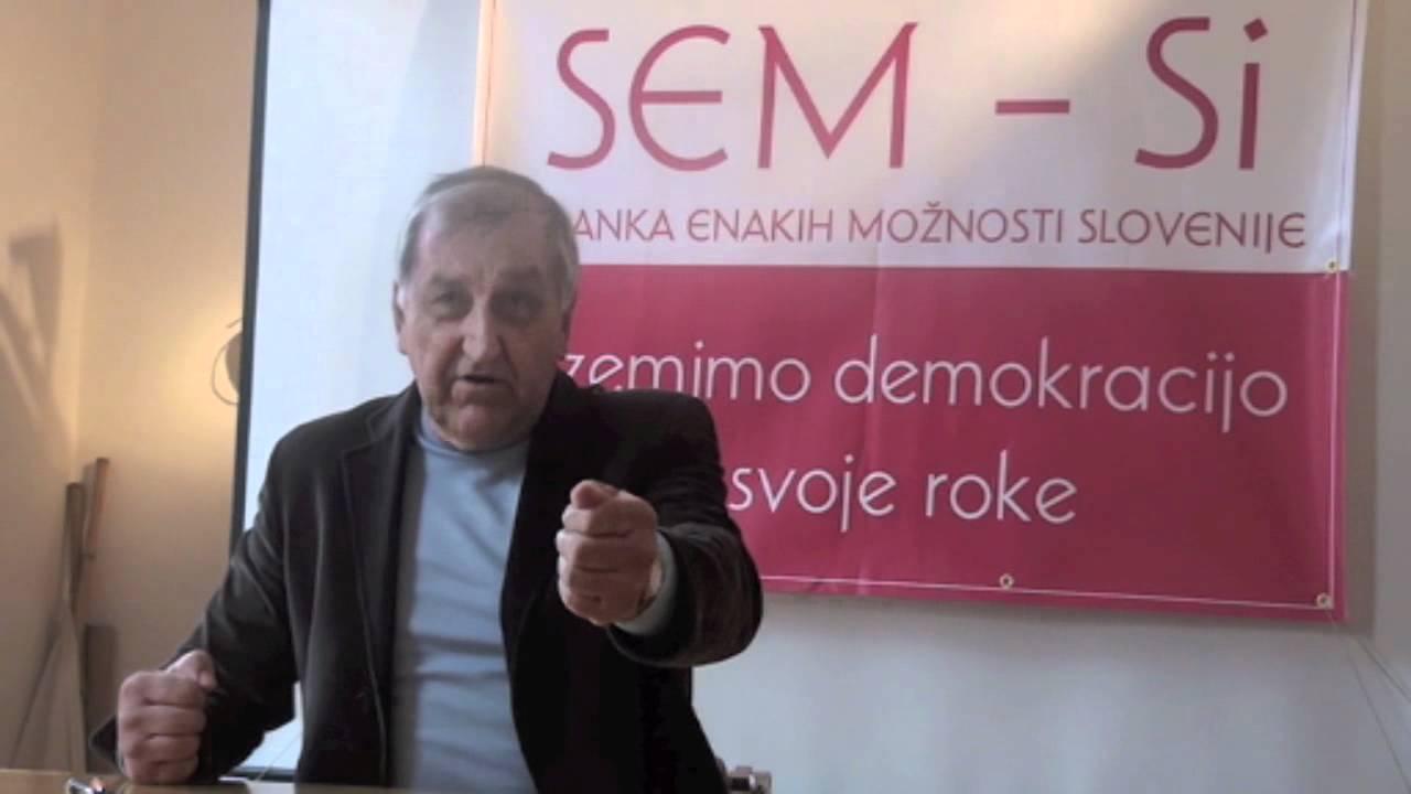 Boris Nemec, kandidat SEM-Si - YouTube