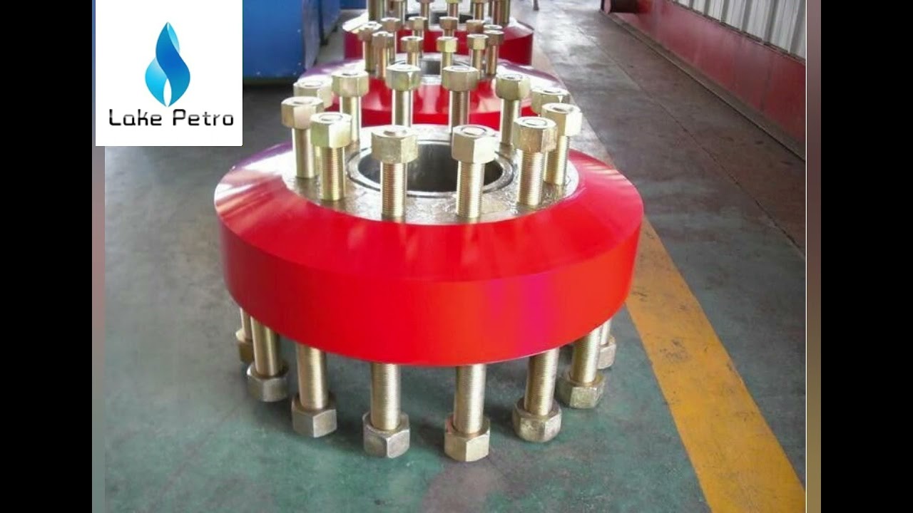 API High pressure DSA Double Studded Adapter Flange - YouTube