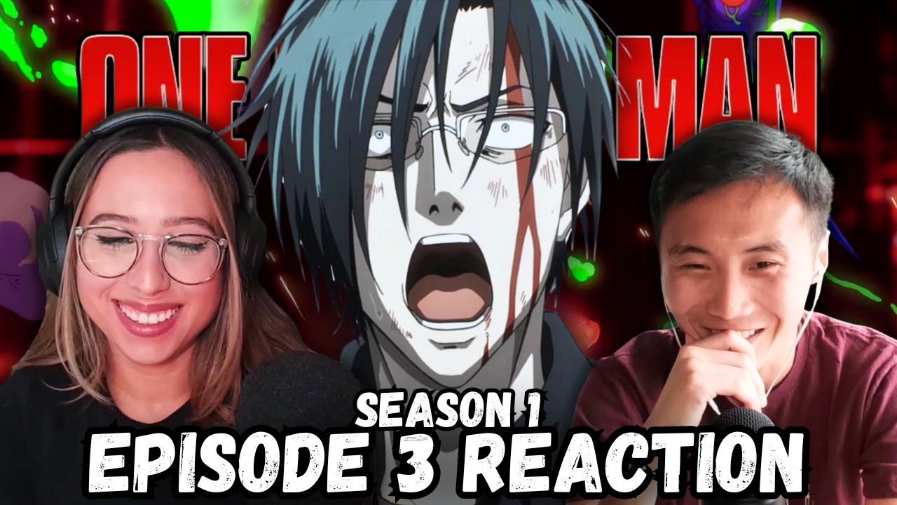 THIS ANIME IS SO FUNNY | One Punch Man Episode 3 REACTION | "The ...