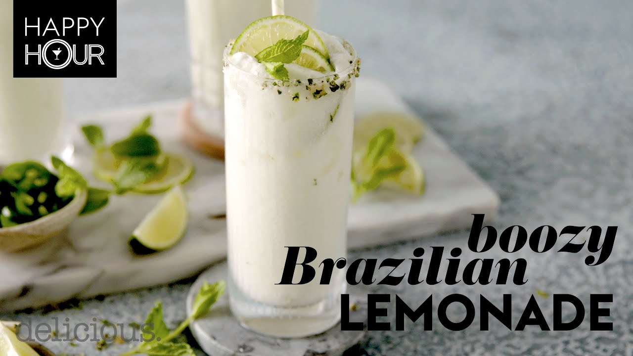 Easy Brazilian lemonade recipe | delicious. Australia - YouTube