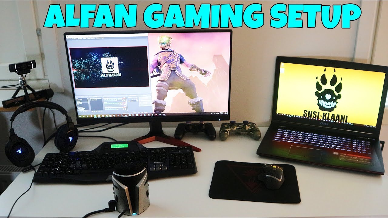 ALFAN GAMING SETUP 2018 Q2 - YouTube