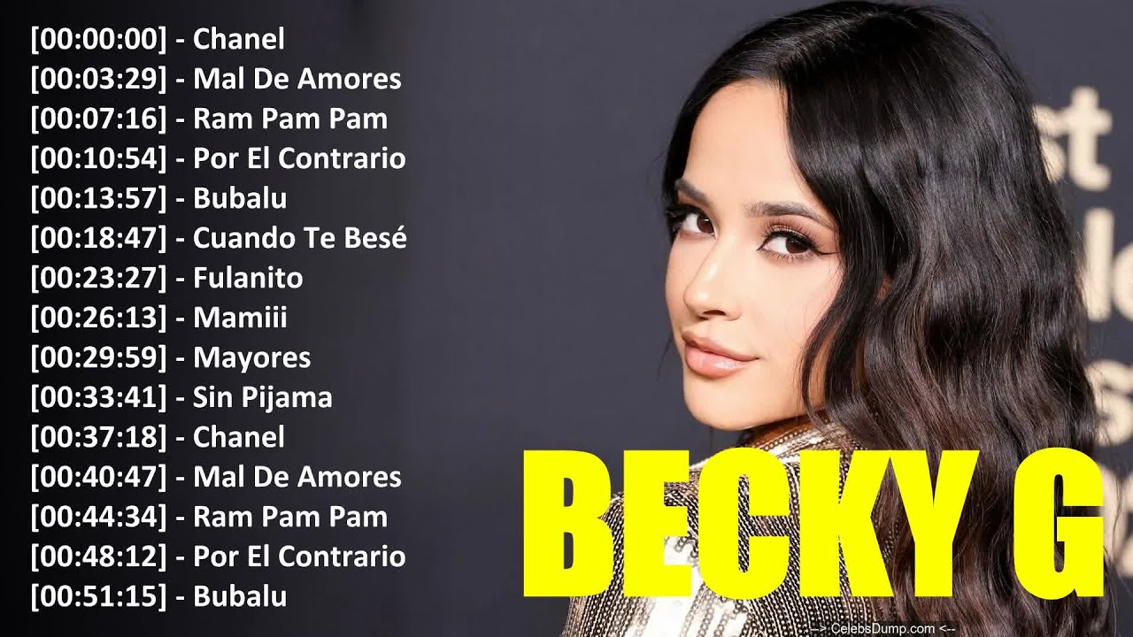 Becky G MIX songs 💚 Becky G Top Songs 💚 Becky G Full Album - YouTube
