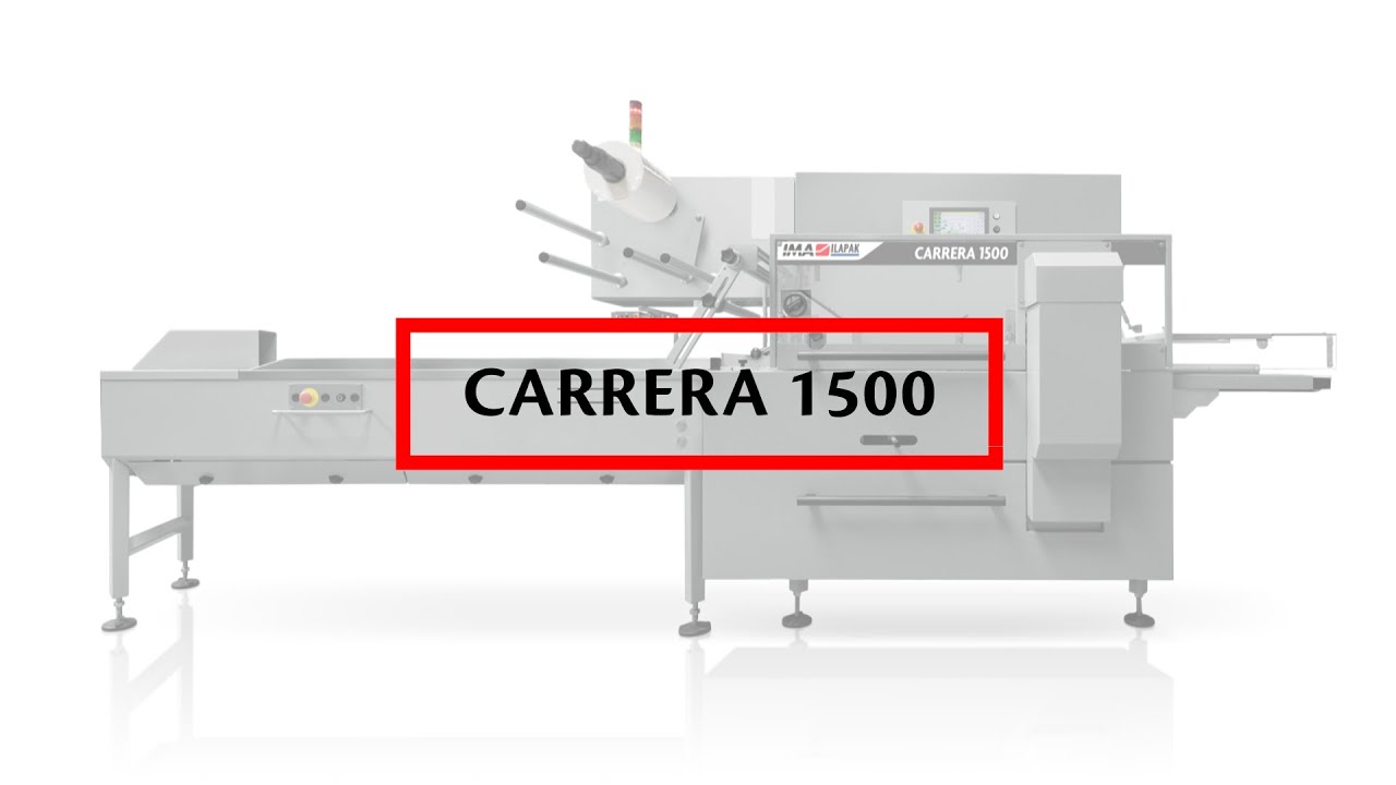 The IMA Ilapak's #packaging solution Carrera 1500 for #dairy, stack of ...