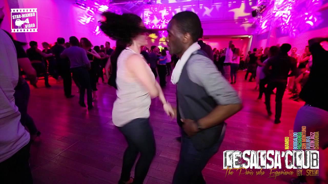 Moussa & Patricia - social dancing @ LESALSA'CLUB Party - YouTube