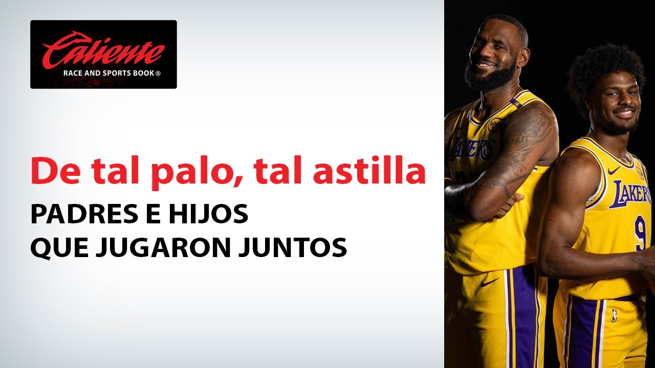 De tal palo, tal astilla: Padres e hijos que jugaron juntos - YouTube