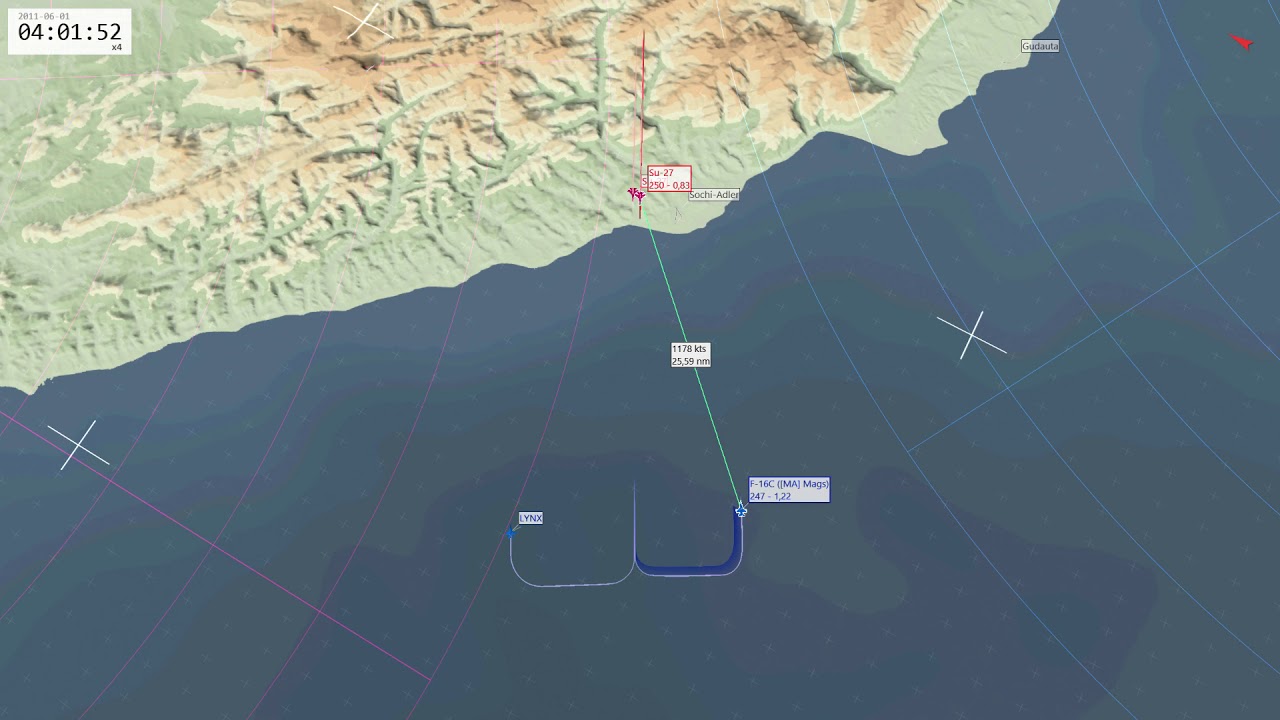 Defensive split - BVR 2vs2 combat - YouTube