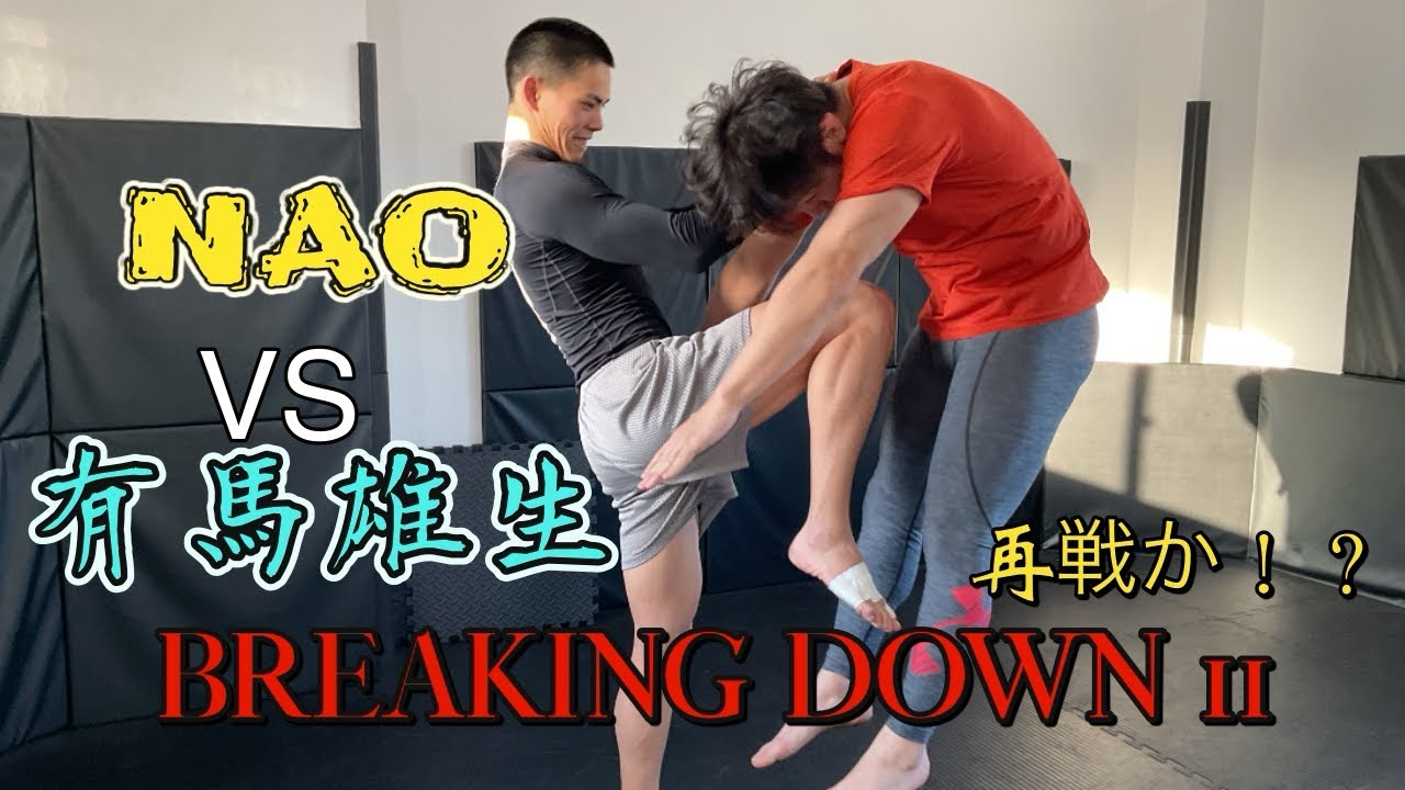 [前編]再戦！？BREAKING DOWN コラボ[NAO] - YouTube