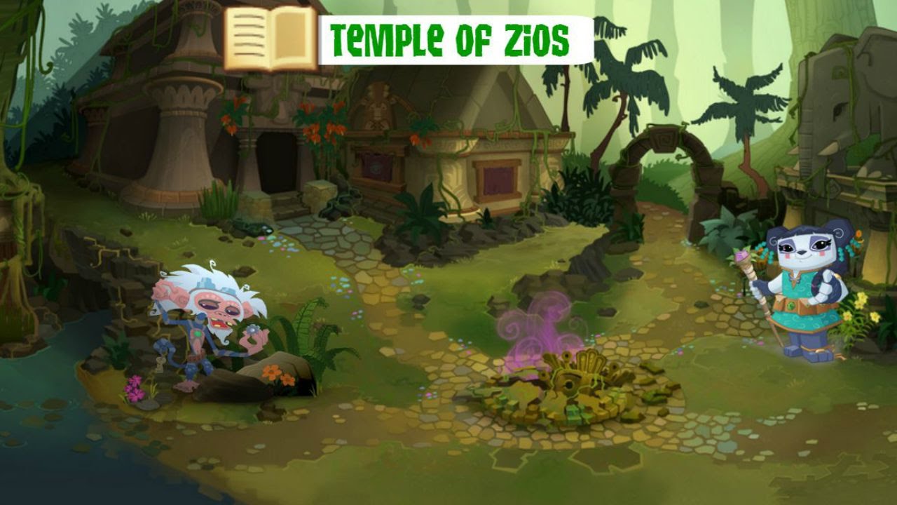 Animal Jam journey book guide - Lost temple of Zios - YouTube