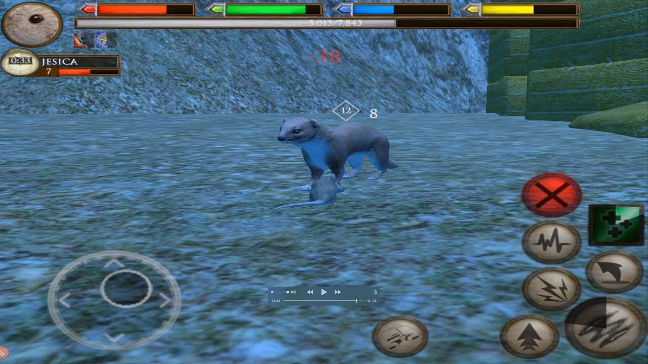 🐭Furious Mouse VS 🦡Angry Weasel and 🦊Fox Boss Fight, Ultimate Farm ...