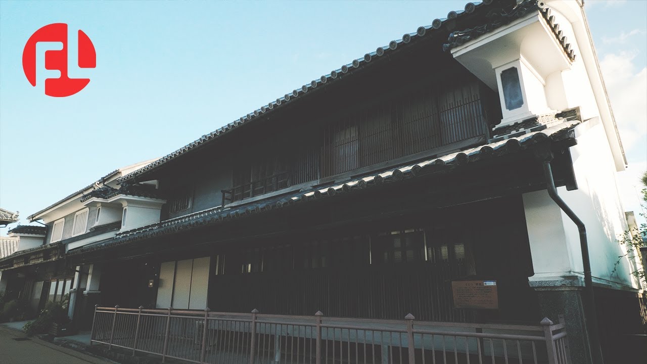 [4K] Walking through the otherworldly old town (Udatsu townscape, Mima ...