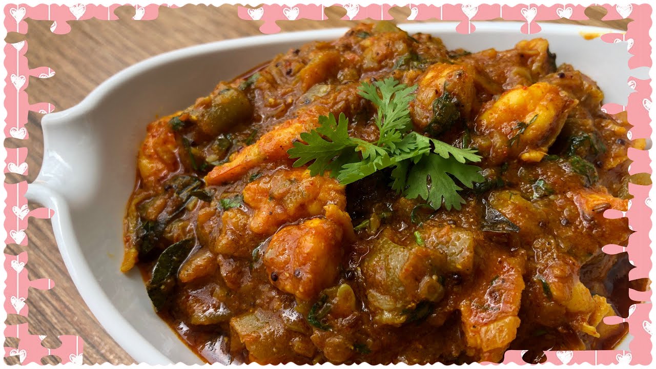 Beerakaya royyalu curry | Ridge Gourd Prawns curry | Turai Jheenga ...