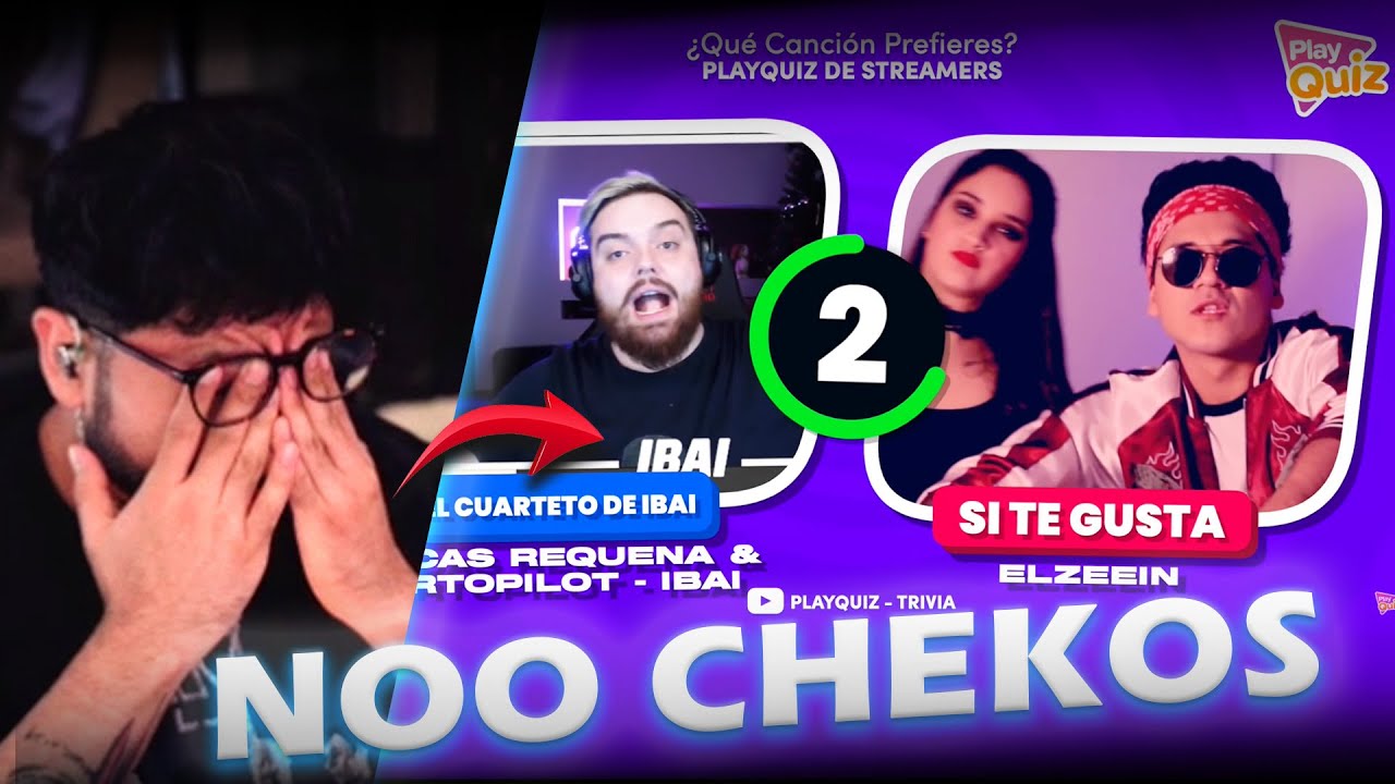 🎶SI TE GUSTA de ZEIN vs Cuarteto de IBAI en Salva 1 Canción | Play Quiz ...