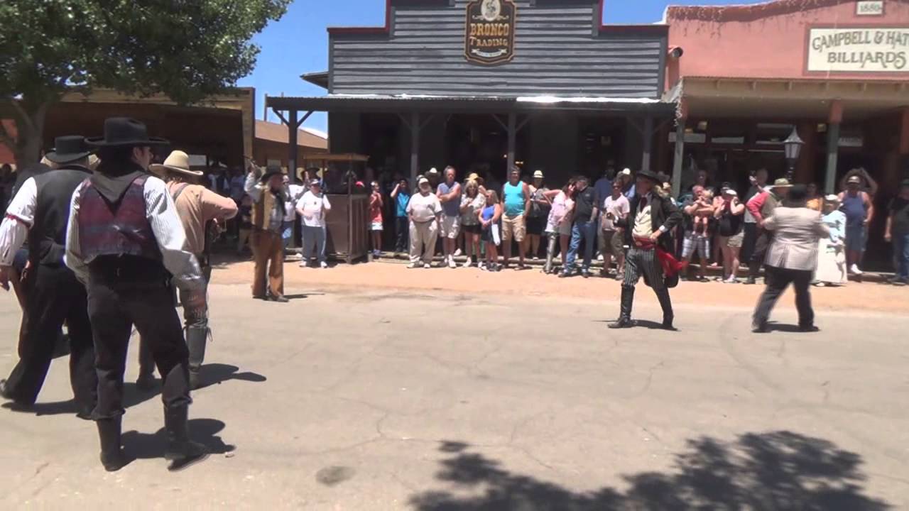 Wyatt Earp Days 2015: Arizona Gunfighters 1st Hickok Show - YouTube