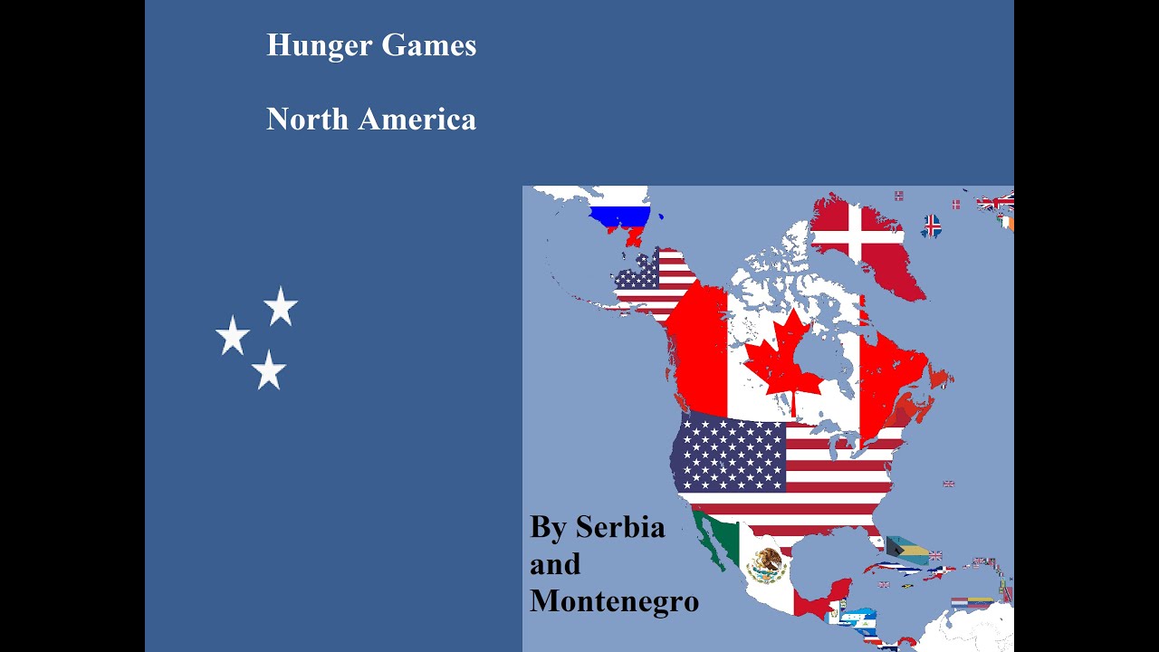 The north american hunger games in Countryballs - YouTube