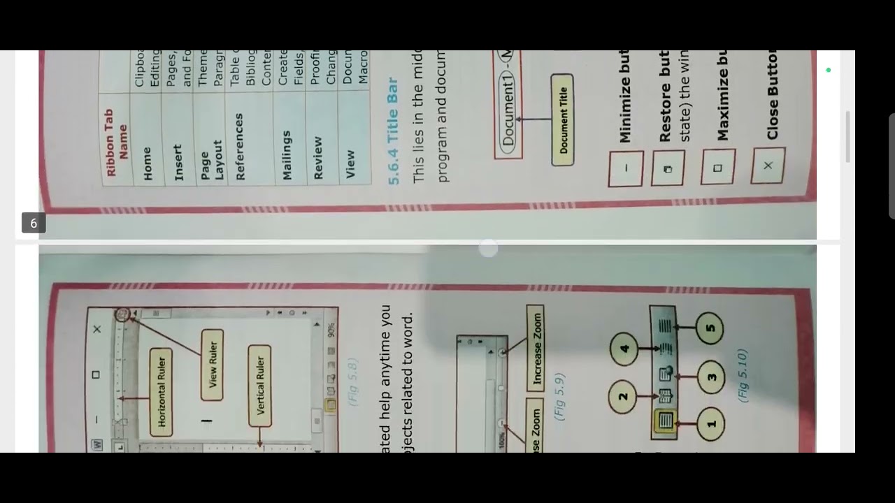 OAV Class-6 ICT (Computer) Book.PDF/Chapter - MS Word & MS Excel/PT-3 ...