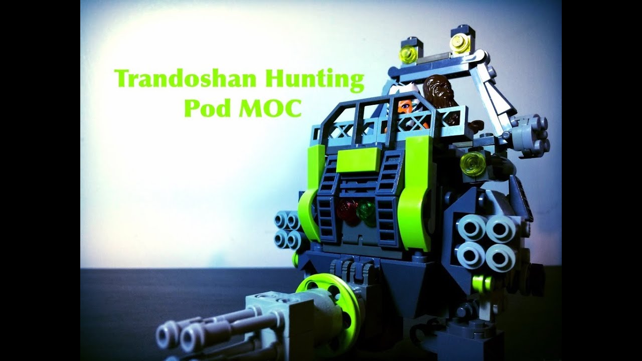 LEGO MOC Trandoshan Hunting Pod - YouTube