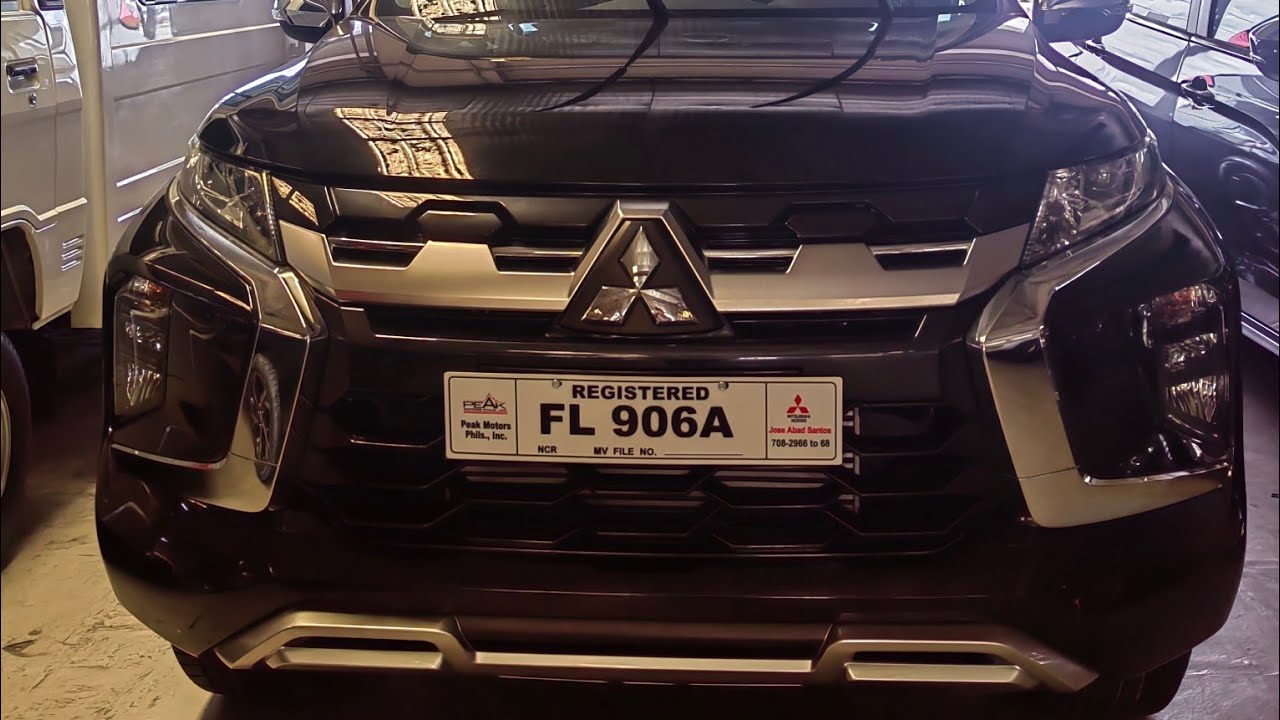 New MONTERO SPORT FACELIFT|the jet black mica 2025 - YouTube