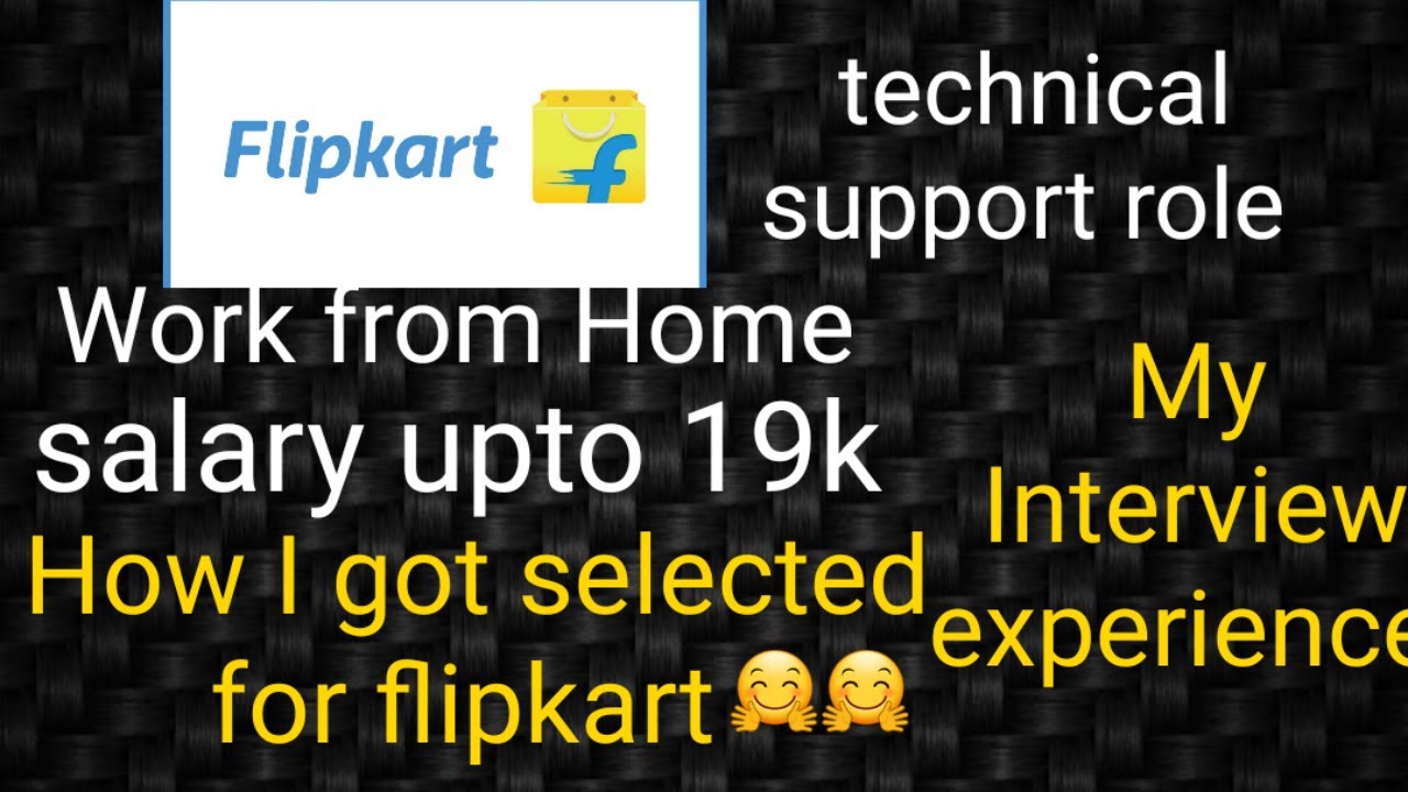 Flipkart Recruitment 2021 in Telugu| How i got selected for Flipkart ...