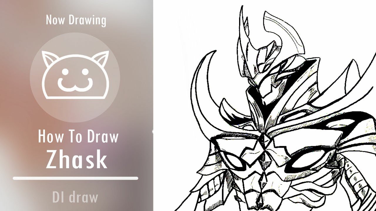 How to Draw Zhask | Mobile Legends - YouTube