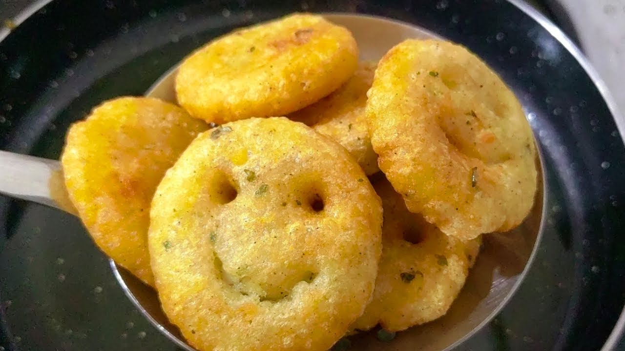 Potato Smiley 😊 Snacks Recipe By Kitchen With Alaya - YouTube