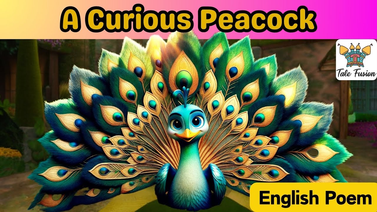 A Curious Peacock | Peacock Dance | Nursery Rhymes & Kids Songs ...