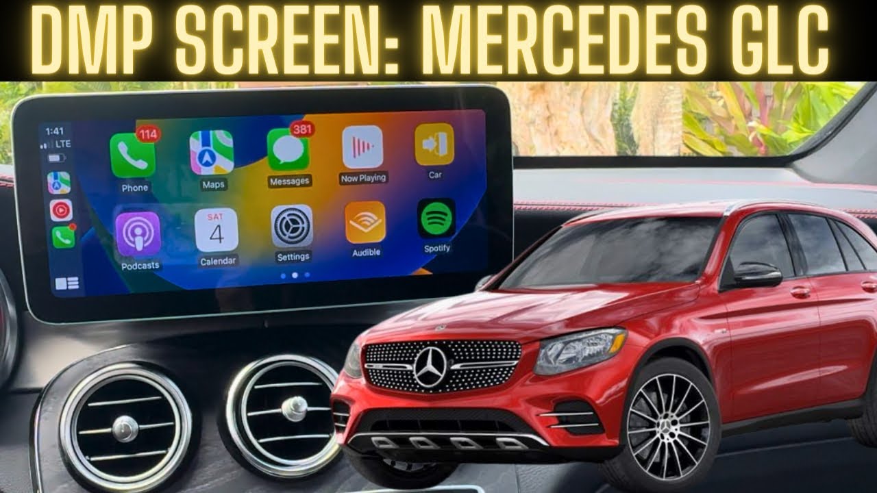 DMP Android Screen for Mercedes GLC 300 / GLC 43 / GLC 63 AMG (X253 ...