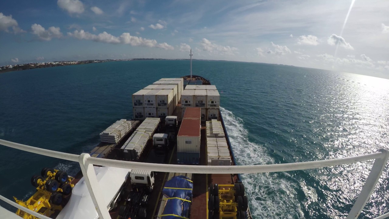 Arriving in Bermuda Harbor - A Timelapse by NAMMA - YouTube
