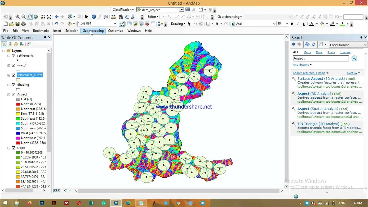 how to do Multi Criteria analysis Suitable site selection in GIS - YouTube