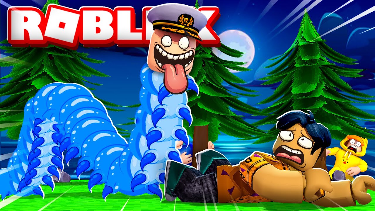 From HUMAN to GIANT CENTIPEDE in ROBLOX - YouTube