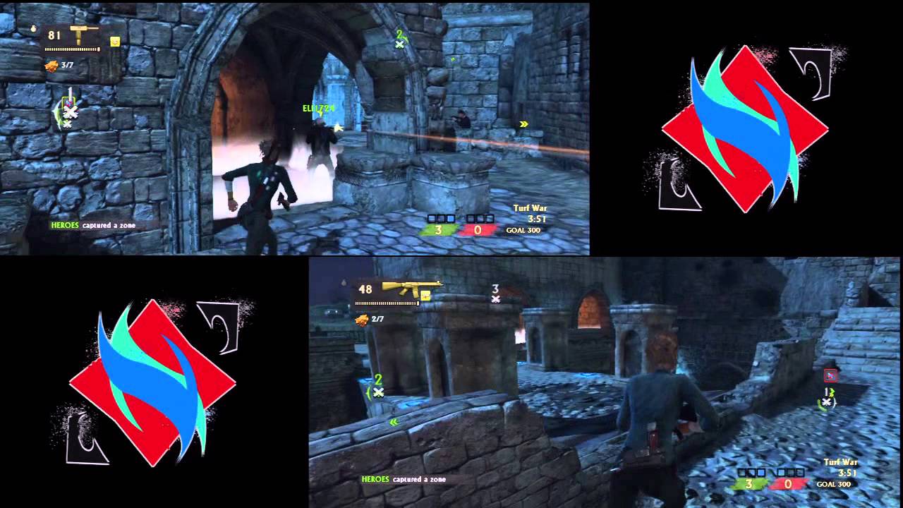Uncharted 3: Drake's Deception -- Team Objective Split Screen 5 - YouTube
