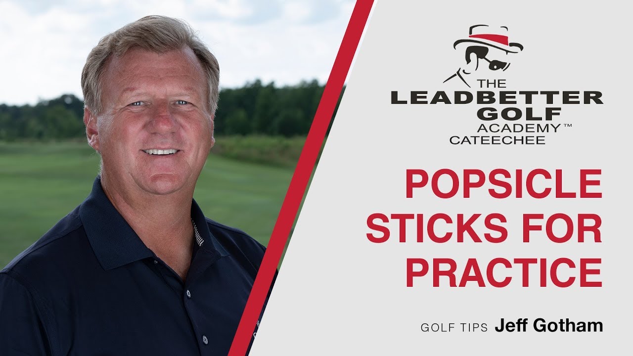 Using Popsicle Sticks to Improve Your Golf Swing - YouTube