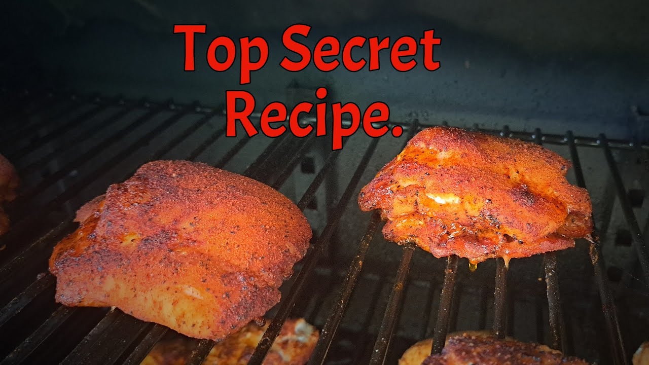 Working on a top secret chicken recipe. - YouTube