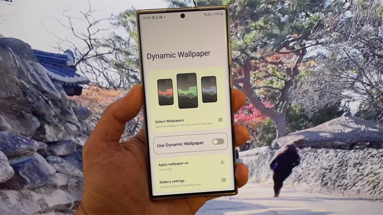 Try this app NOW! Dynamic Wallpaper - YouTube
