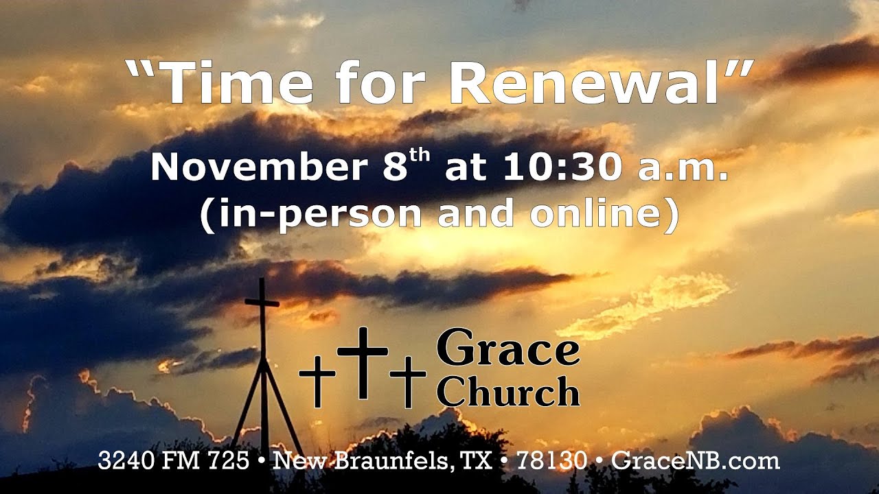 Time for Renewal-Teaching - YouTube