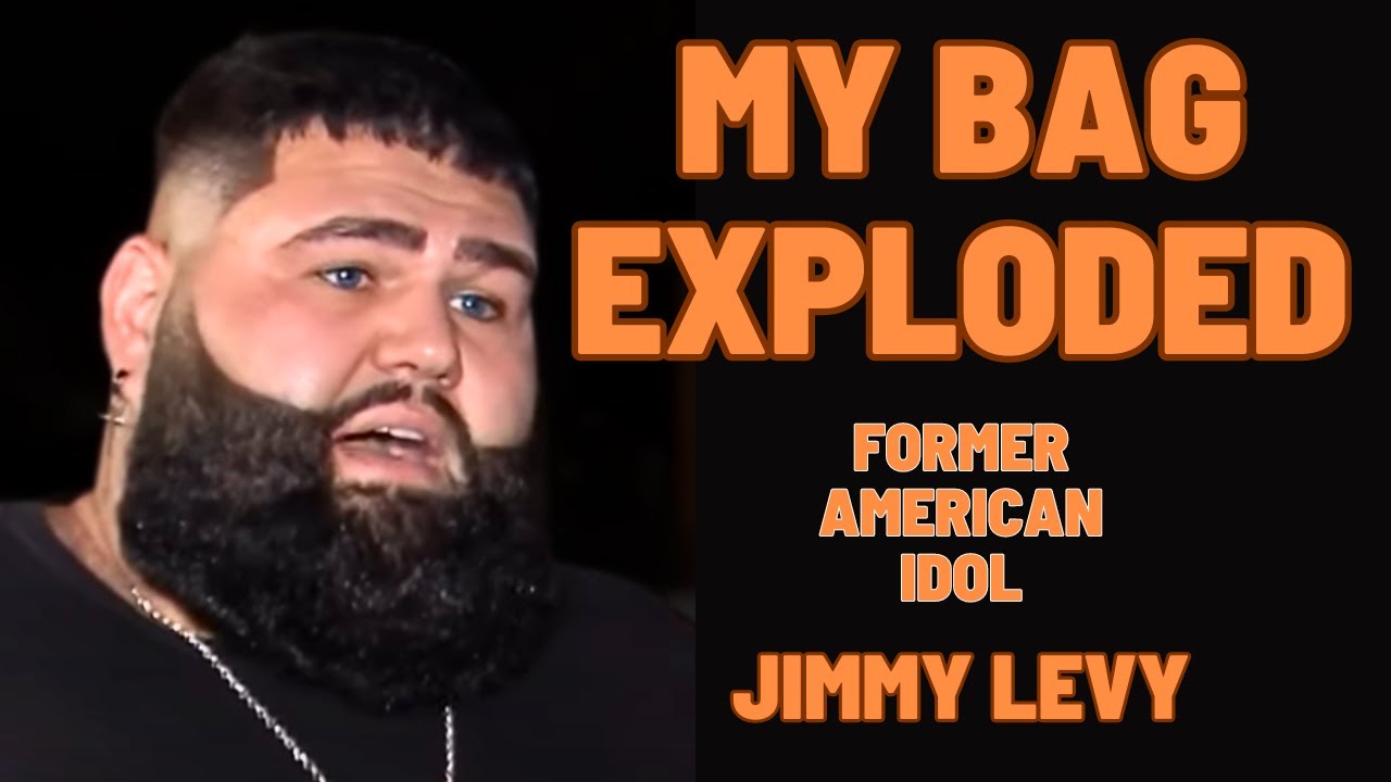 Jimmy Levy's Bag exploded on plane before take off! - YouTube