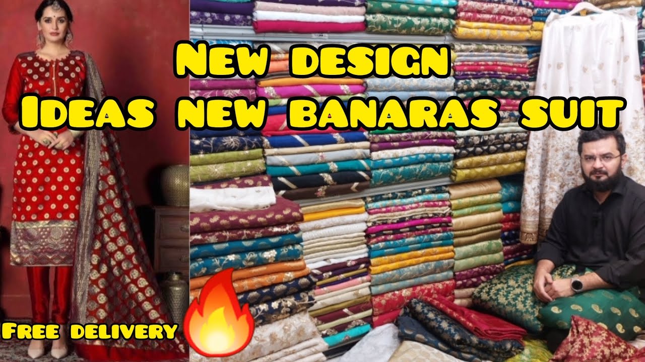 Banarasi Three Pice Suit Collection ||NEW Design IDEAS New Banarsi ...