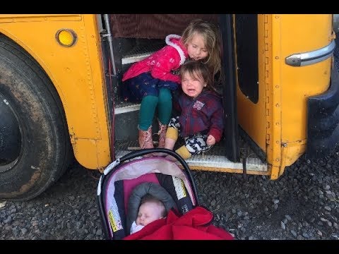 Family Living In A Battered Old Bus Is At Rock Bottom Until One Woman ...