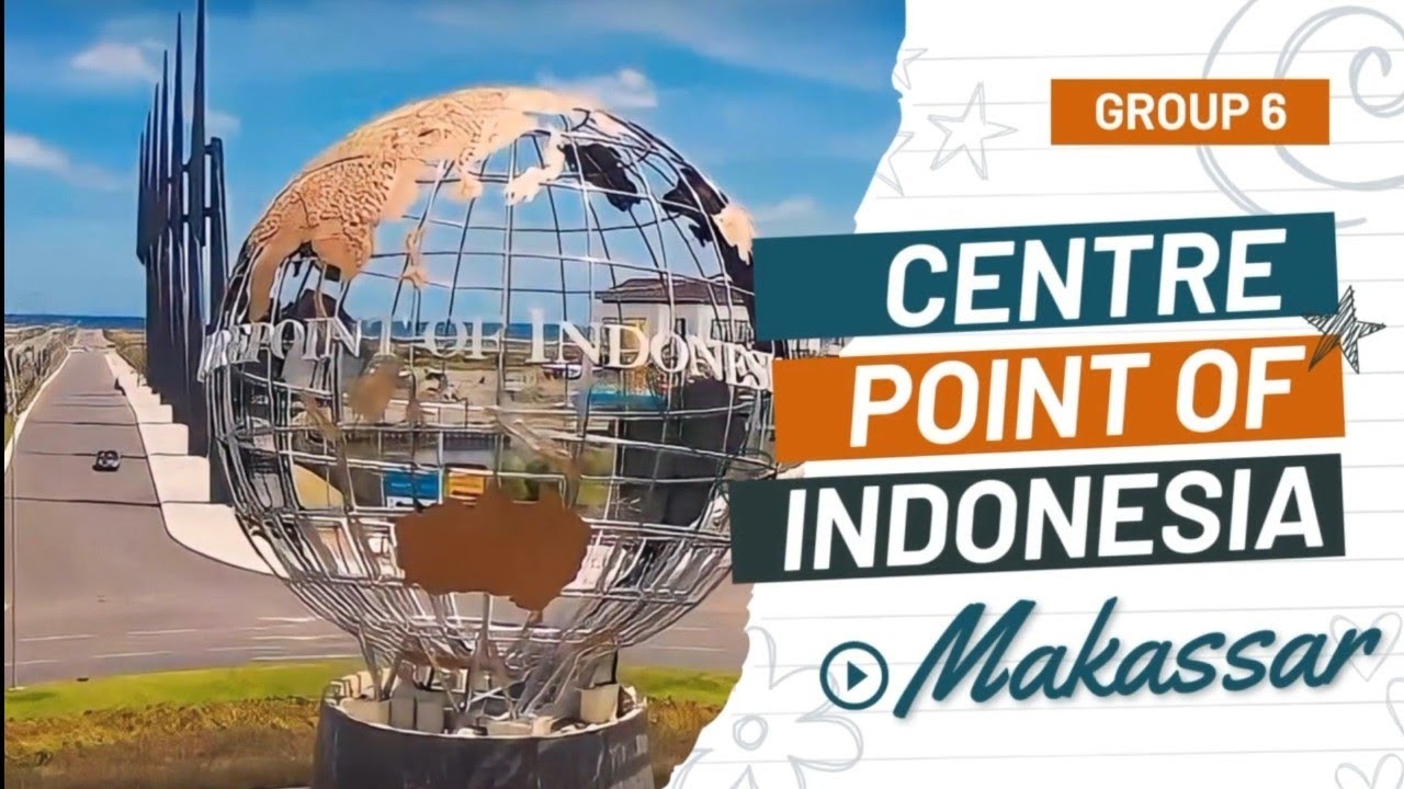Centre Point of Indonesia, Makassar - English for Tourism - YouTube