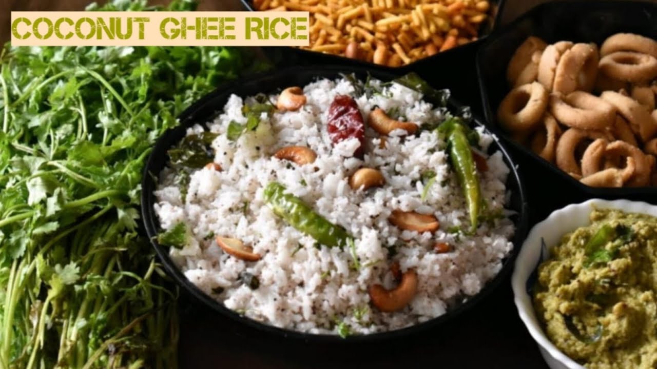 Coconut Ghee Rice - YouTube