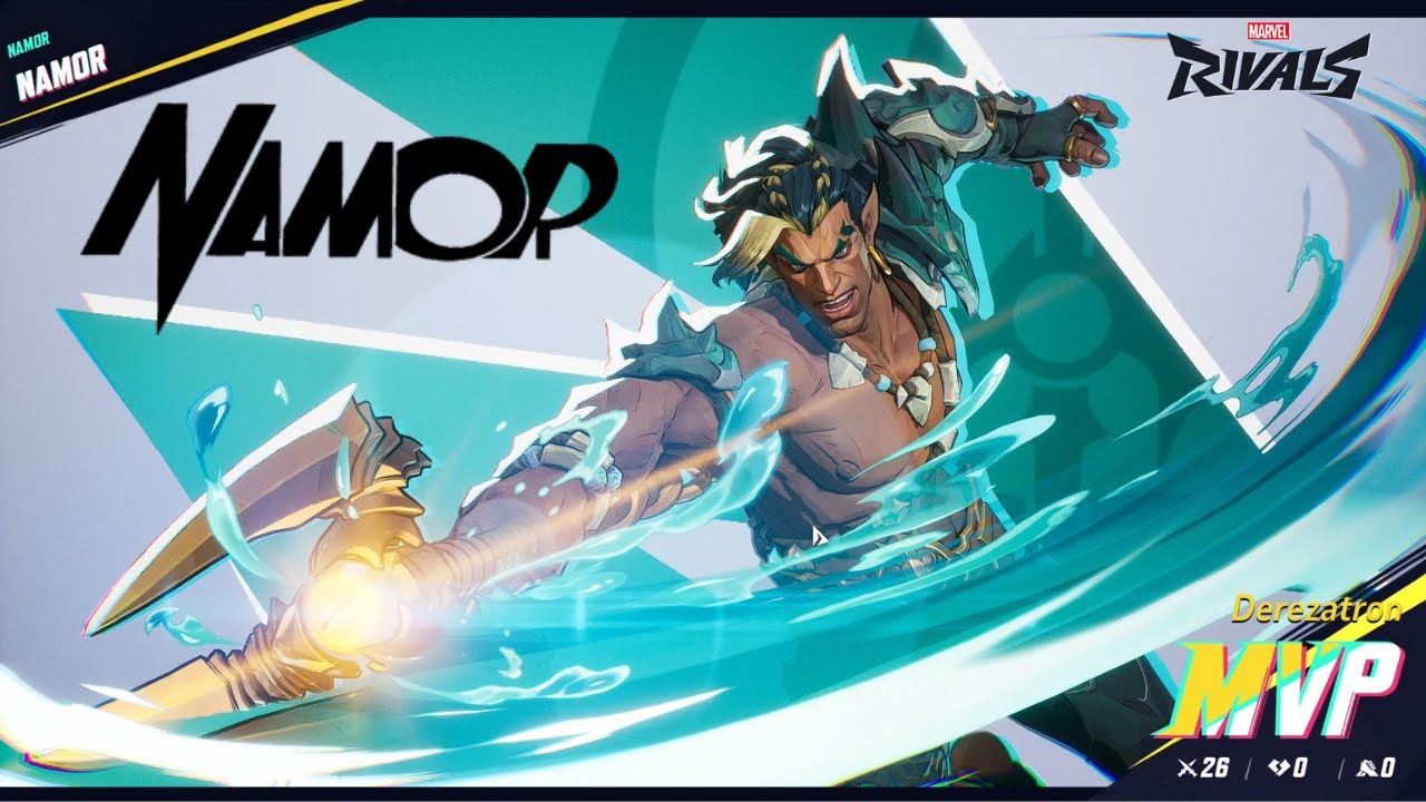 Marvel Rivals Namor Showcase (Aug 2024 Alpha Playtest) - YouTube