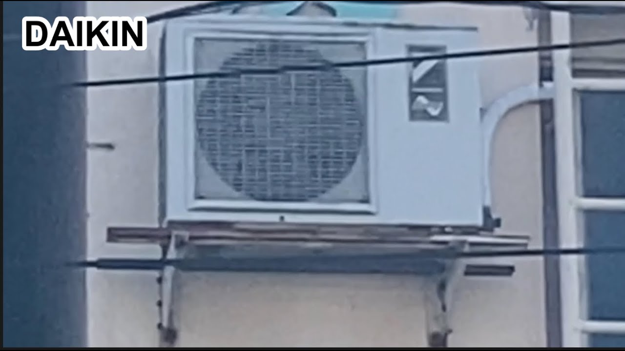 【DAIKIN】ダイキン製の古い室外機 old DAIKIN outdoor unit - YouTube