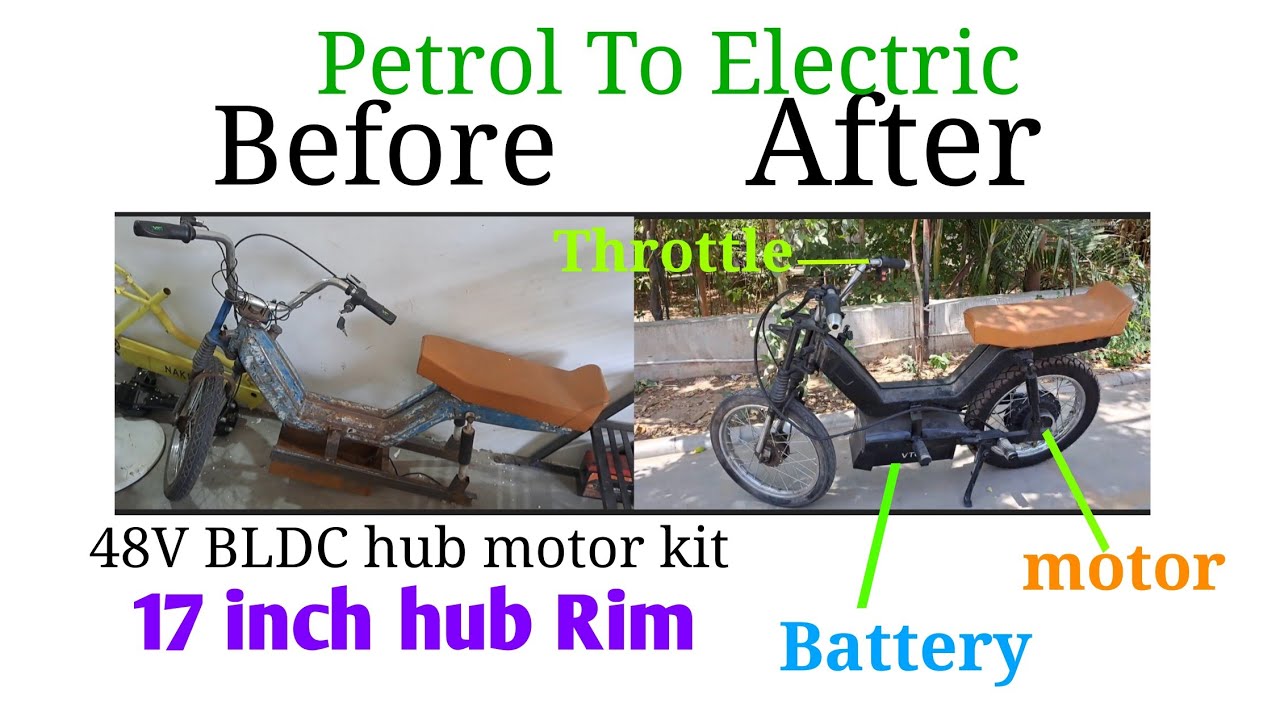 electric-luna-tvs-xl-heavy-duty-moped-electric-hub-motor-kit-youtube